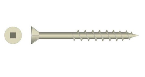 8G x 40 Surefast CSK Class 3 Screw – Gardenmakers Landscape Supplies