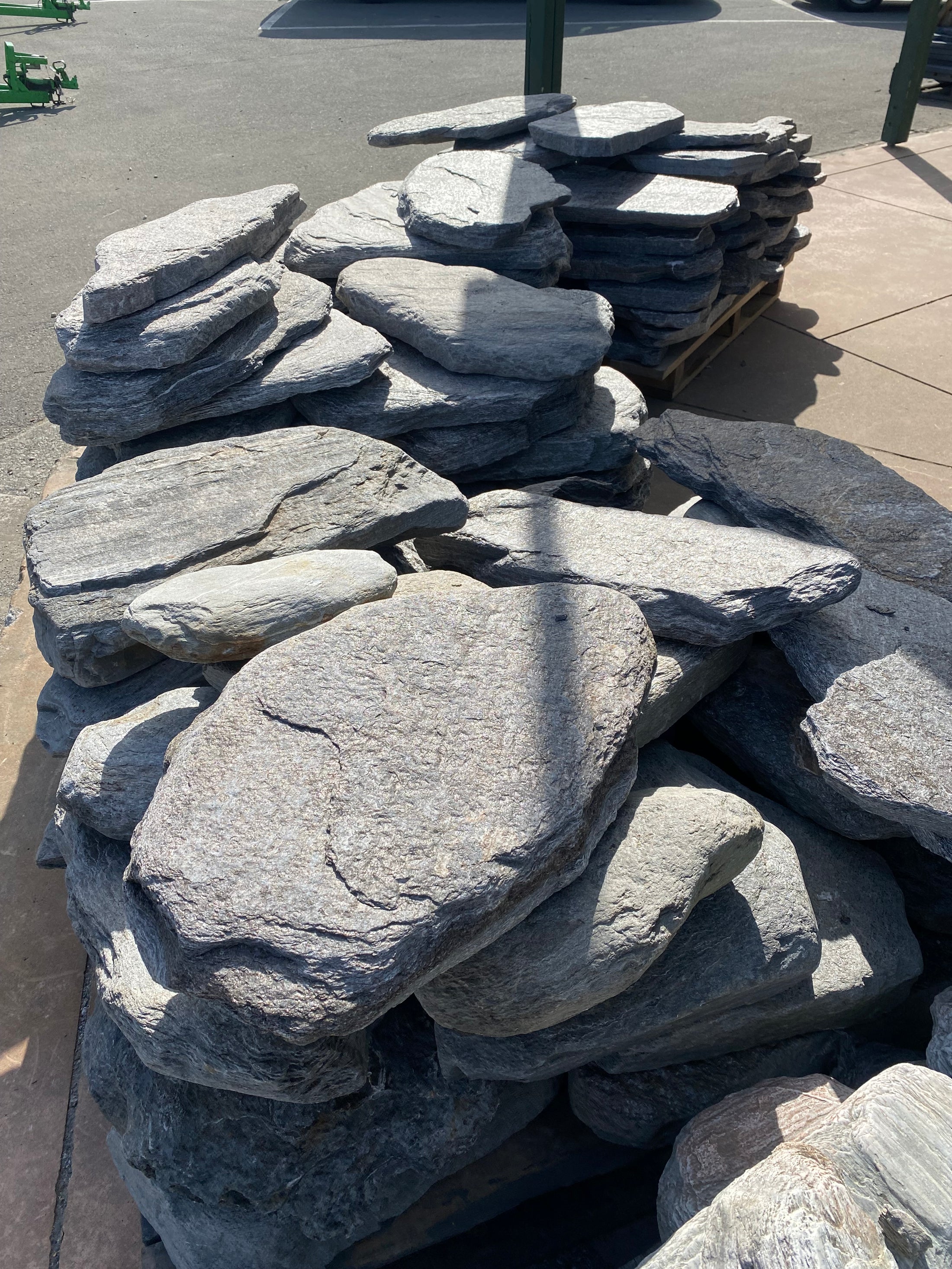 Westland Schist Flat Stones – Gardenmakers Landscape Supplies